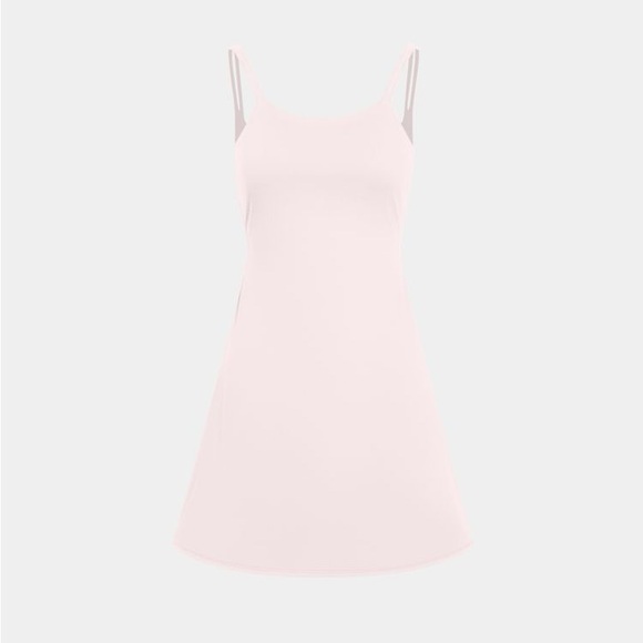 HALARA | Dresses | Halara Softlyzero Plush Double Straps 2piece Pocket ...